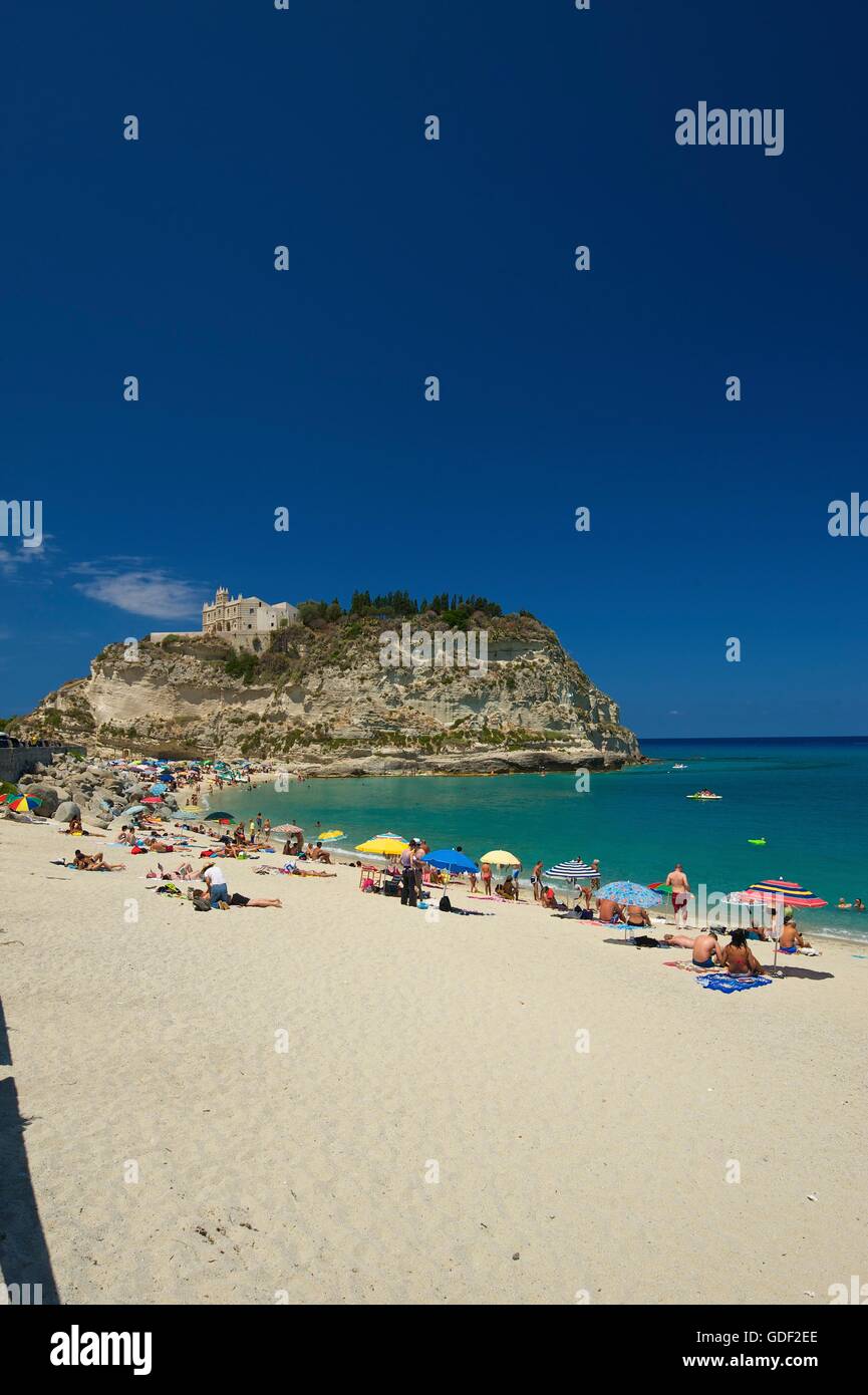 Church Santa dell'Isola, Tropea, Calabria, Italy Stock Photo - Alamy