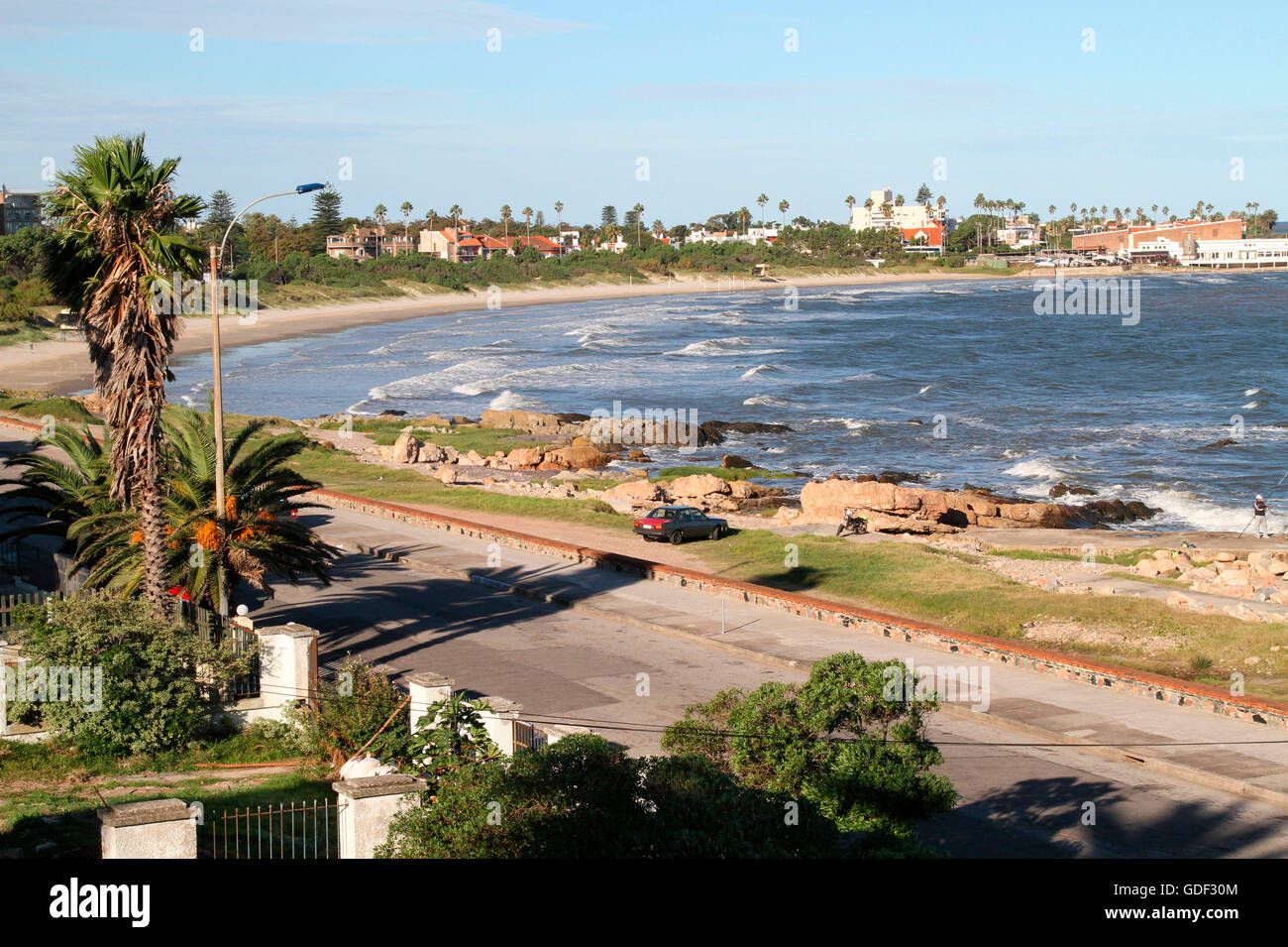 Beach, Montevideo, Uruguay Stock Photo - Alamy