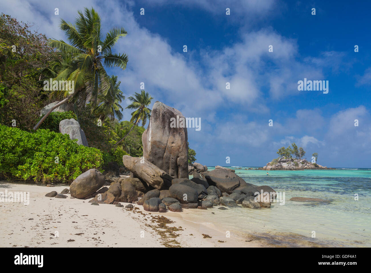 Beach Anse Royale, Mahe, Seychelles Stock Photo - Alamy