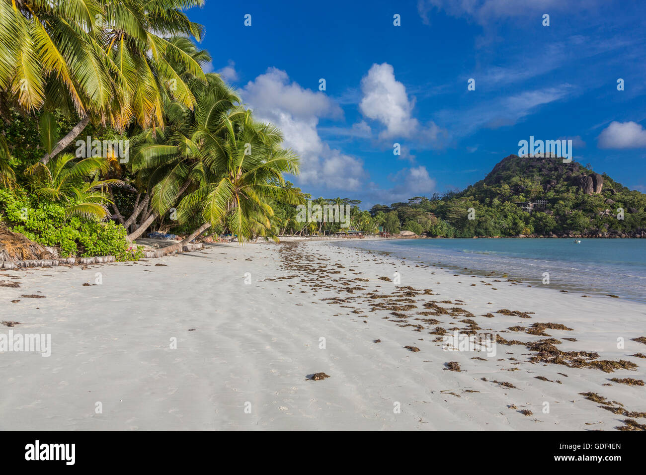 Beach Anse Volbert, Praslin, Seychelles Stock Photo - Alamy