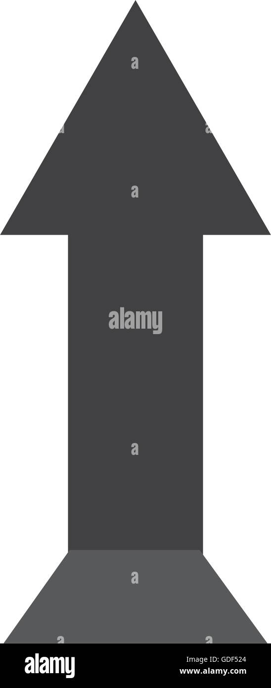 arrow pointing up icon Stock Vector Image & Art - Alamy