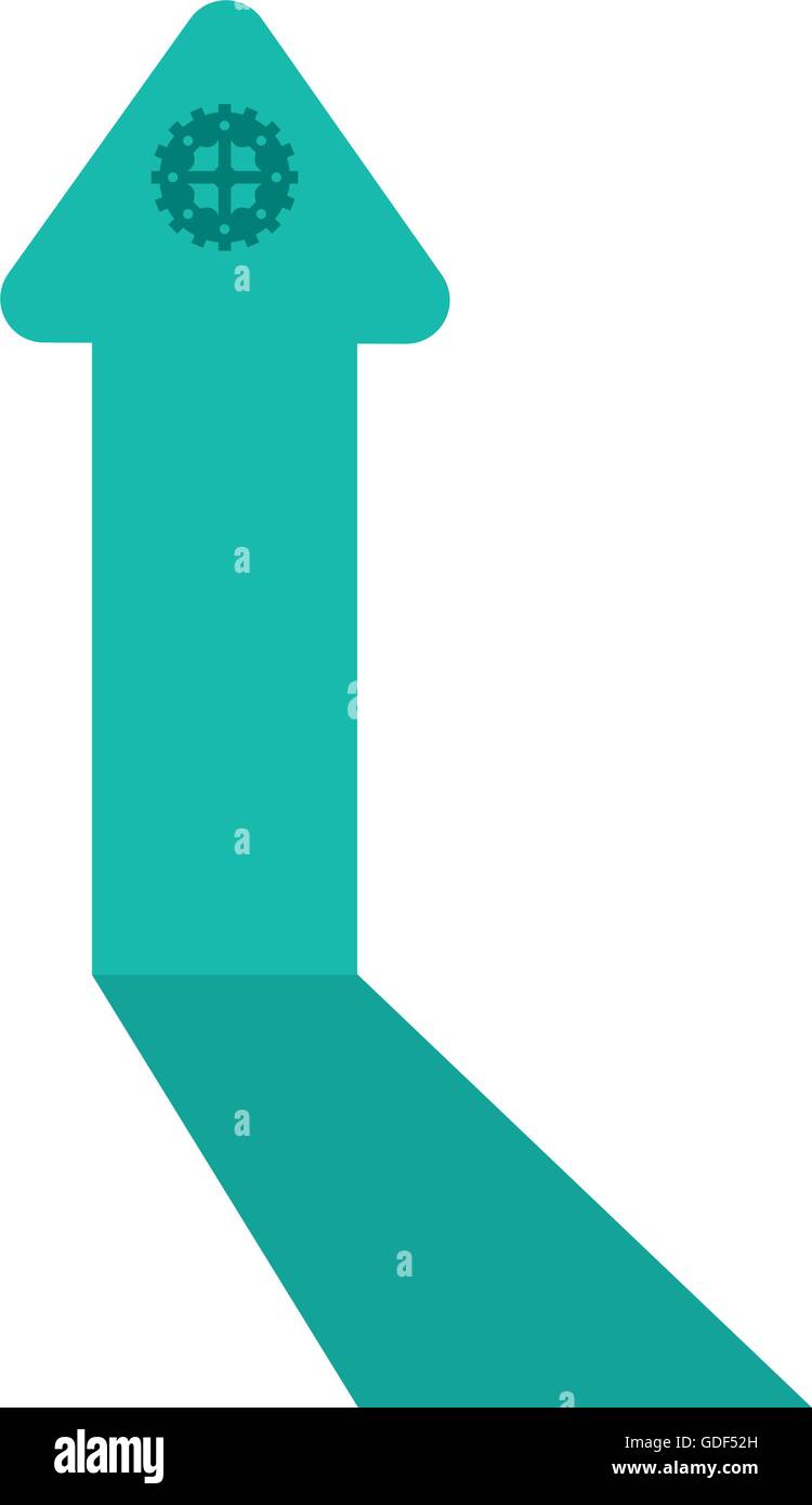 arrow pointing up icon Stock Vector Image & Art - Alamy