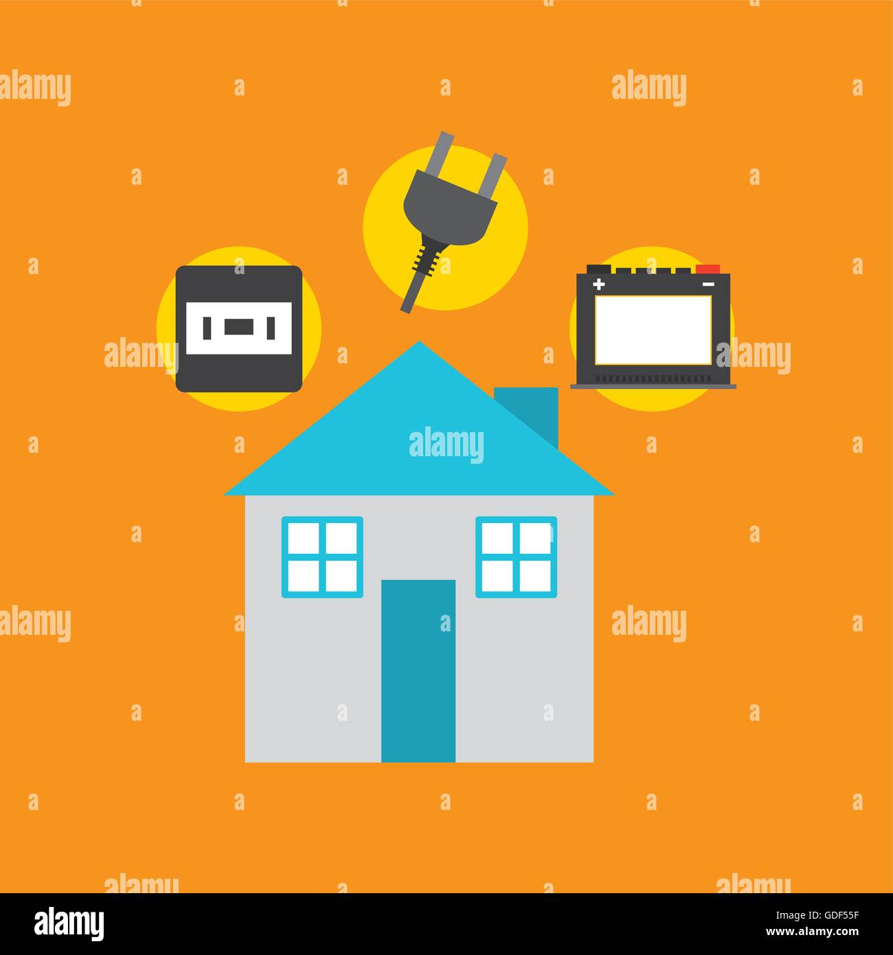 electrical power icon Stock Vector Image & Art - Alamy