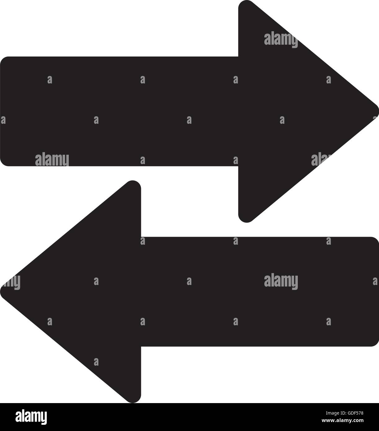 arrow pointing icon Stock Vector Image & Art - Alamy