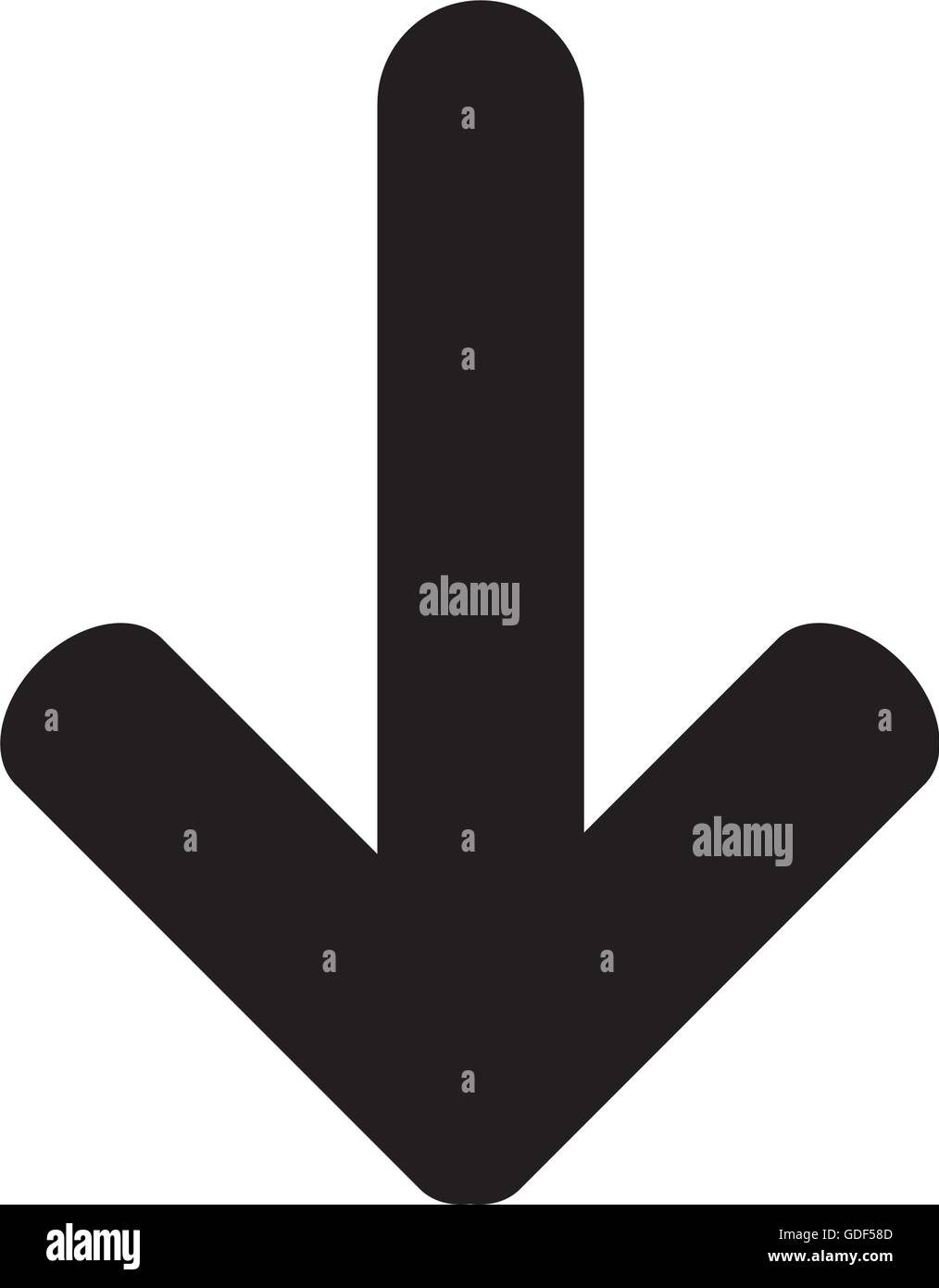 arrow pointing icon Stock Vector Image & Art - Alamy