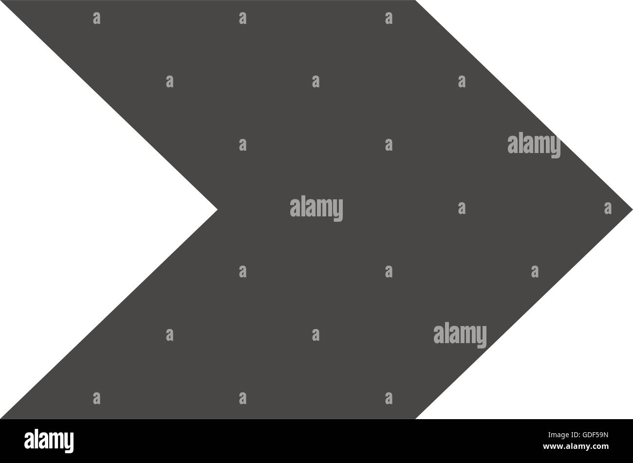 arrow pointing right icon Stock Vector Image & Art - Alamy
