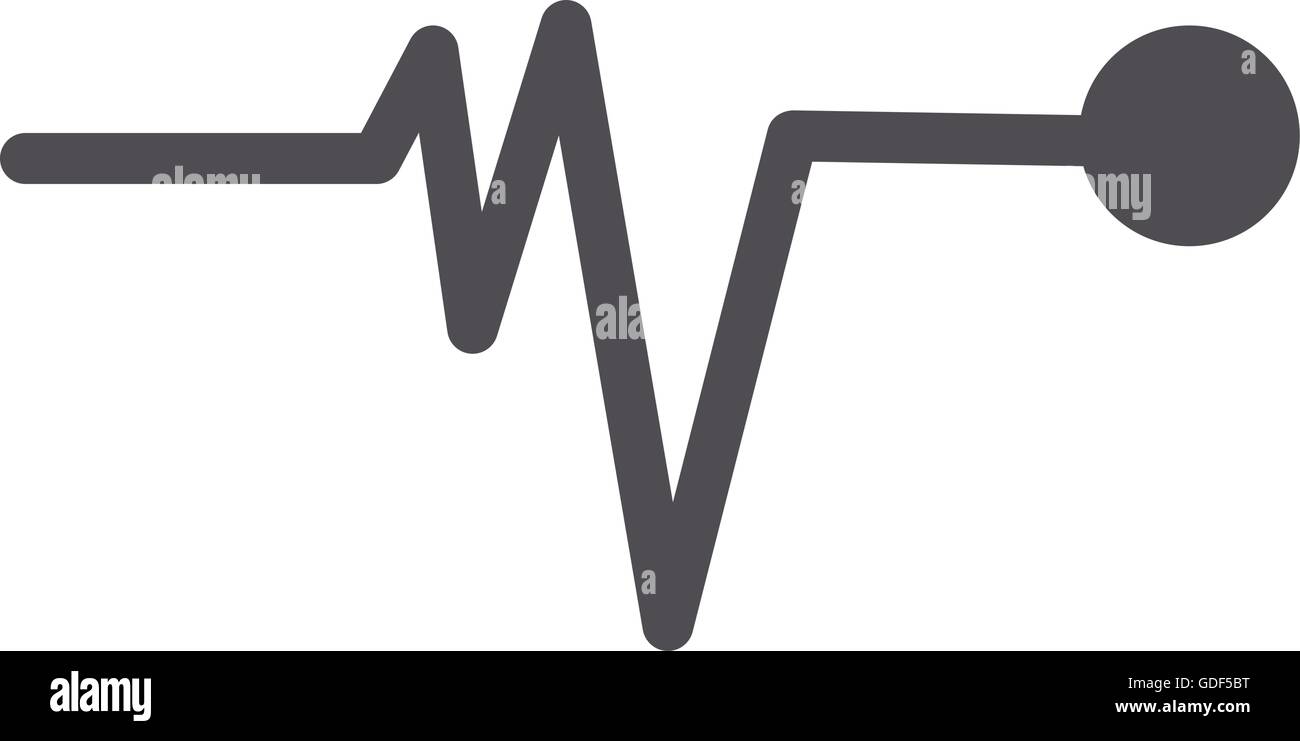 pulse line icon Stock Vector Image & Art - Alamy