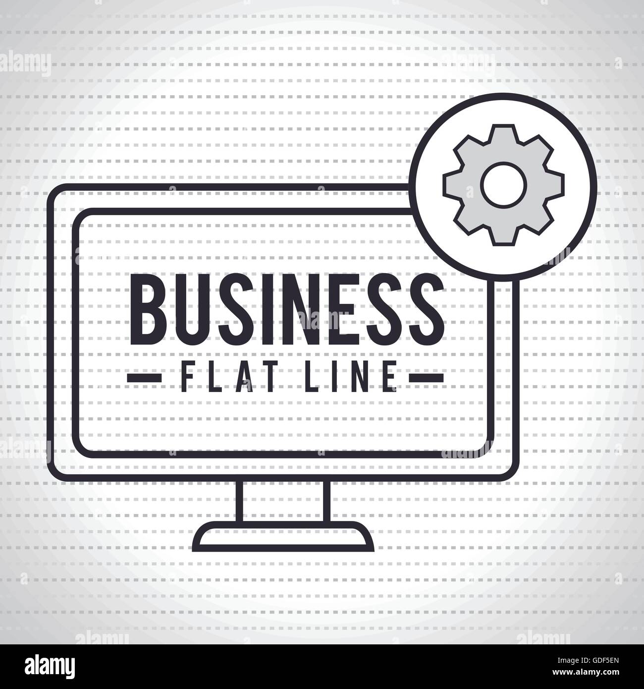 pc screen and gear isolated icon design Stock Vector Image & Art - Alamy