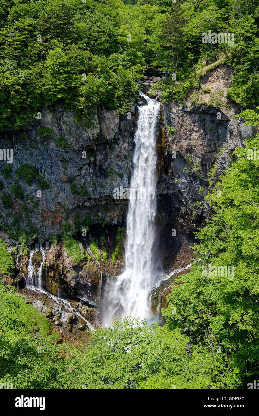 The Kegon waterfalls at Nikko, Japan Stock Photo - Alamy