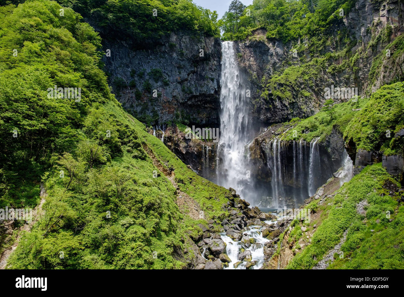 The Kegon waterfalls at Nikko, Japan Stock Photo - Alamy