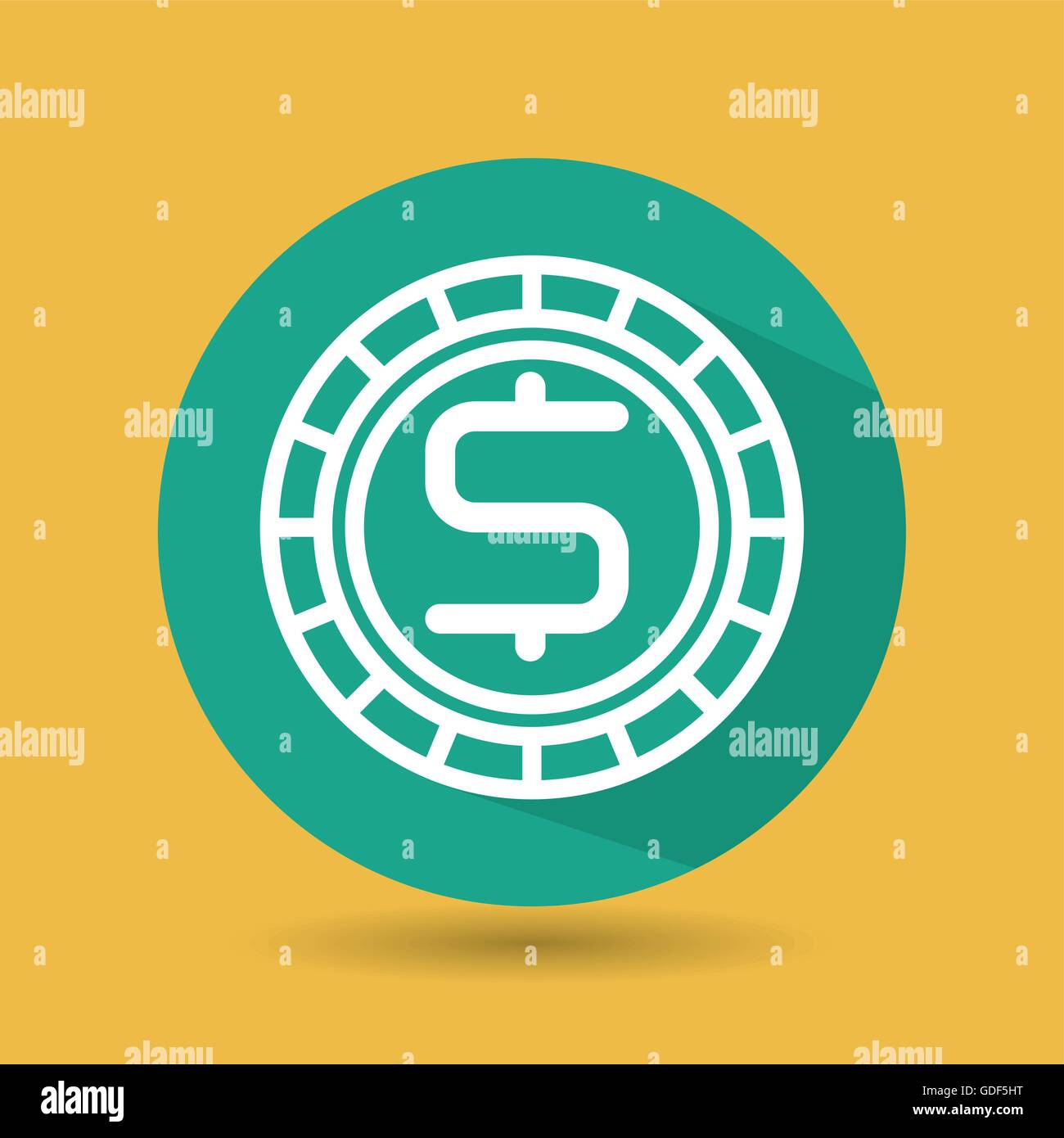 symbol of currency green isolated icon design Stock Vector Image & Art ...