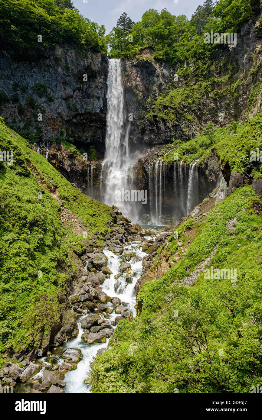 The Kegon waterfalls at Nikko, Japan Stock Photo - Alamy