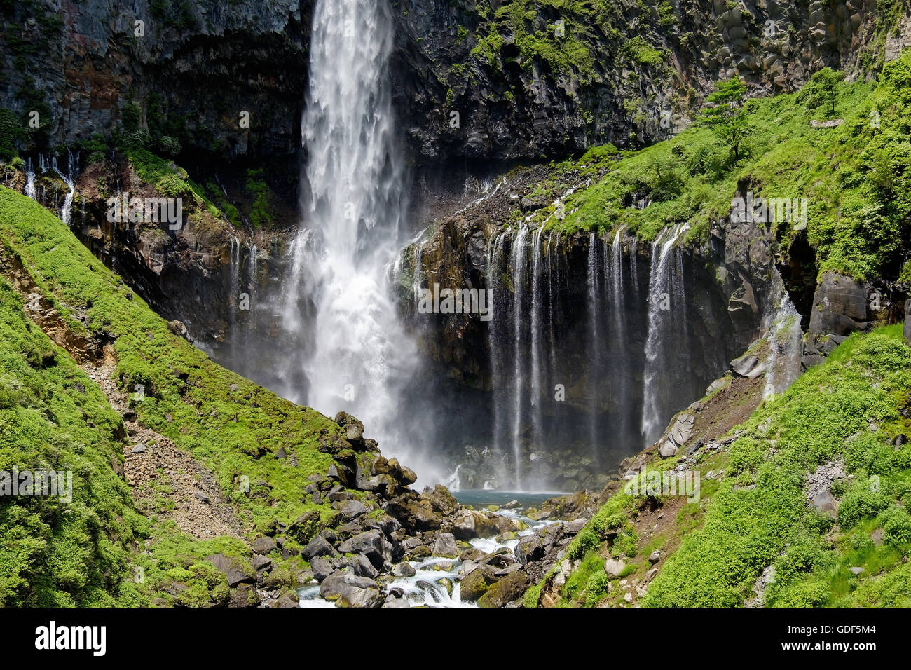 The Kegon waterfalls at Nikko, Japan Stock Photo - Alamy