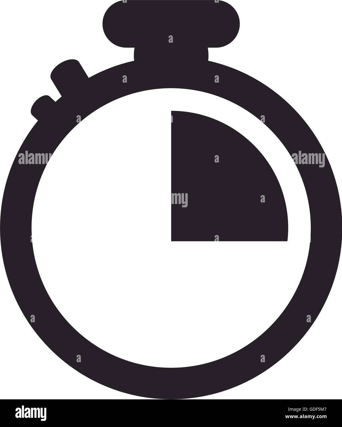 analog chronometer icon Stock Vector Image & Art - Alamy