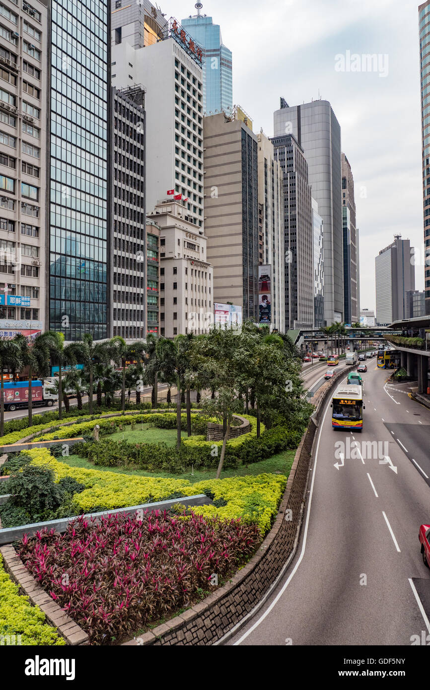Connaught Road Hong Kong, China Stock Photo - Alamy