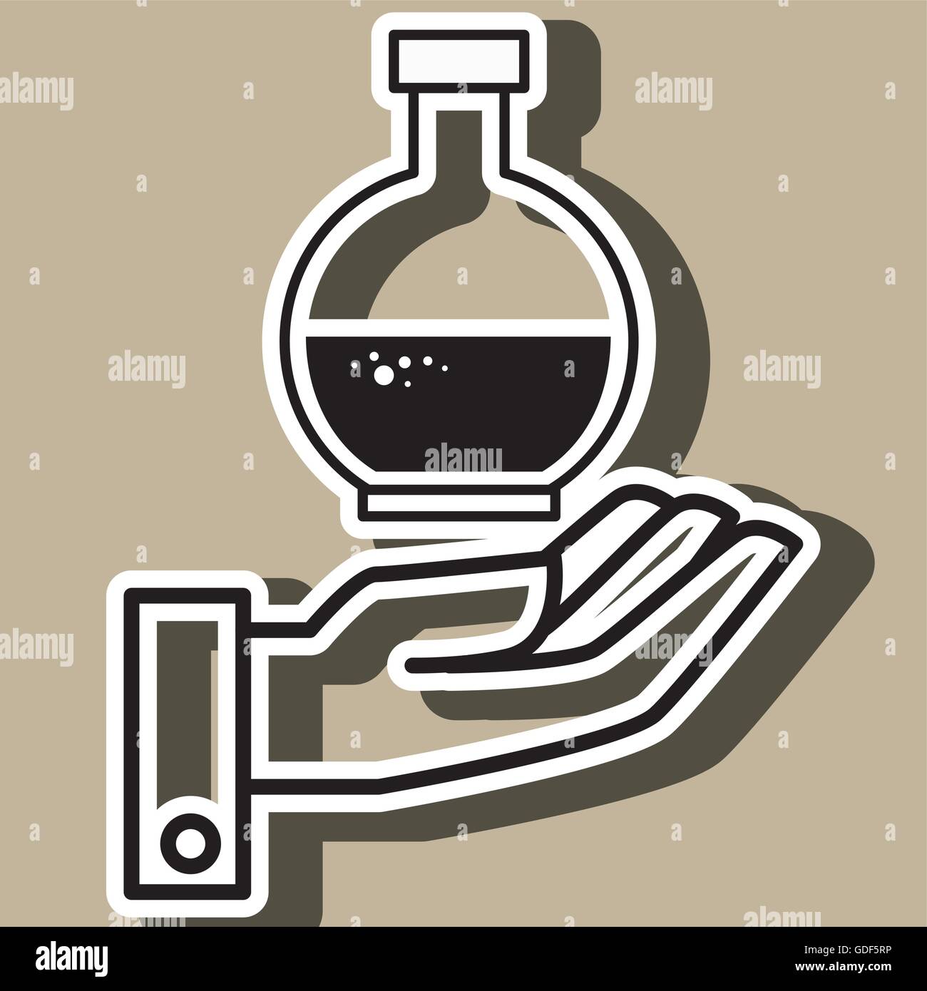 Helping scientist Stock Vector Images - Alamy
