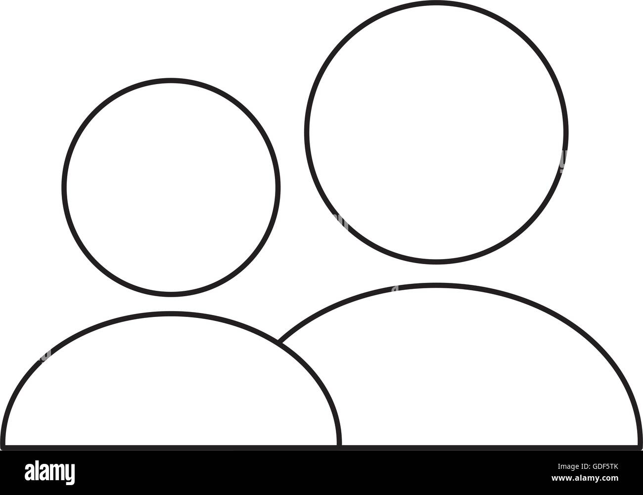 user pictogram icon Stock Vector Image & Art - Alamy