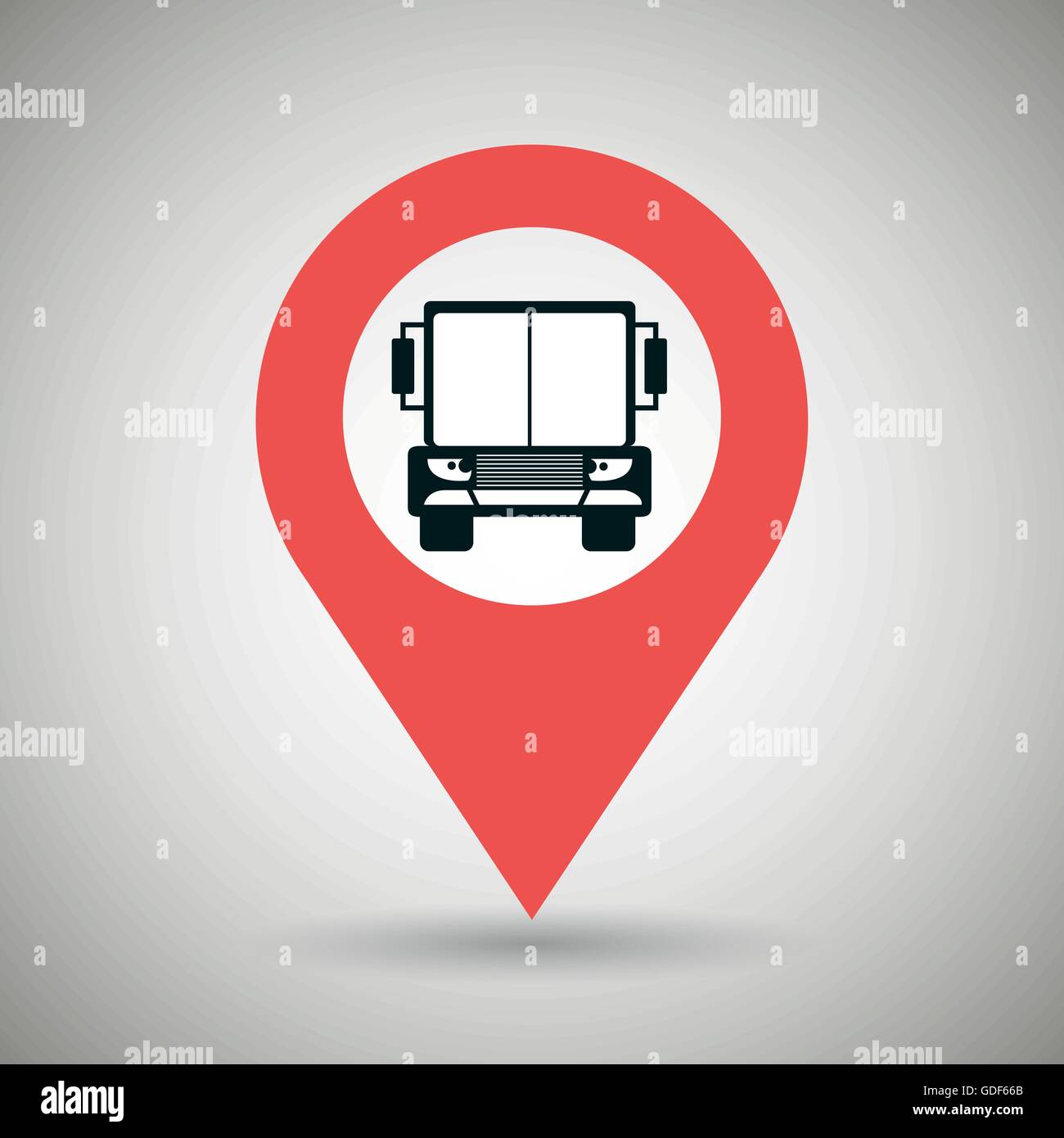 Semi truck signal Stock Vector Images - Alamy