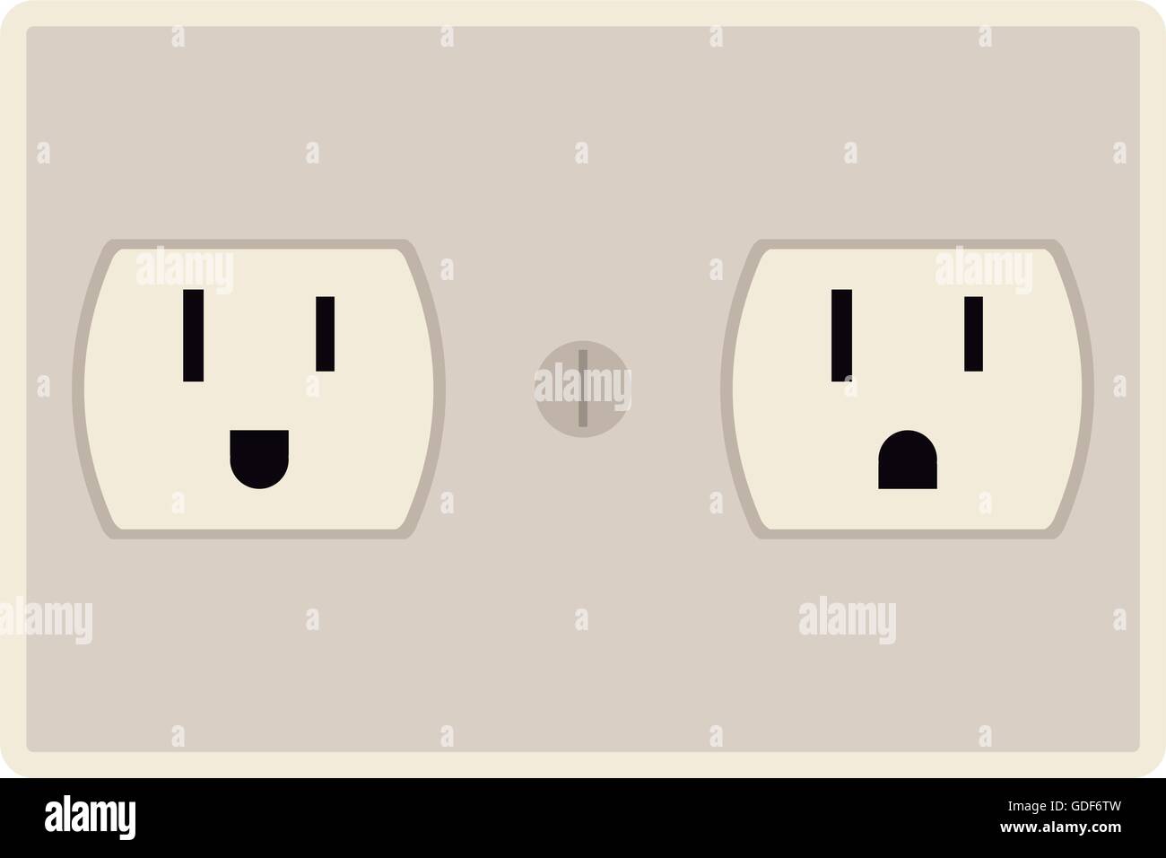 power outlet icon Stock Vector Image & Art - Alamy