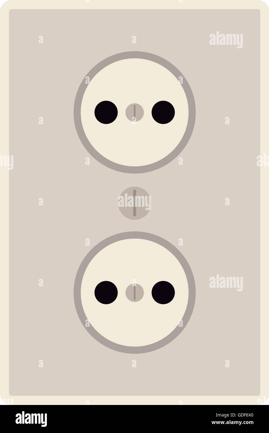 power outlet icon Stock Vector Image & Art - Alamy