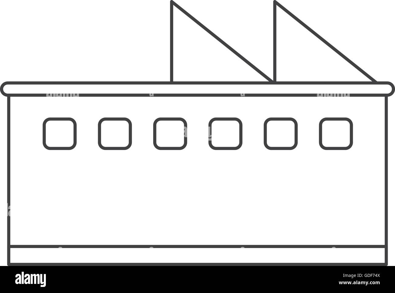 factory building icon Stock Vector Image & Art - Alamy