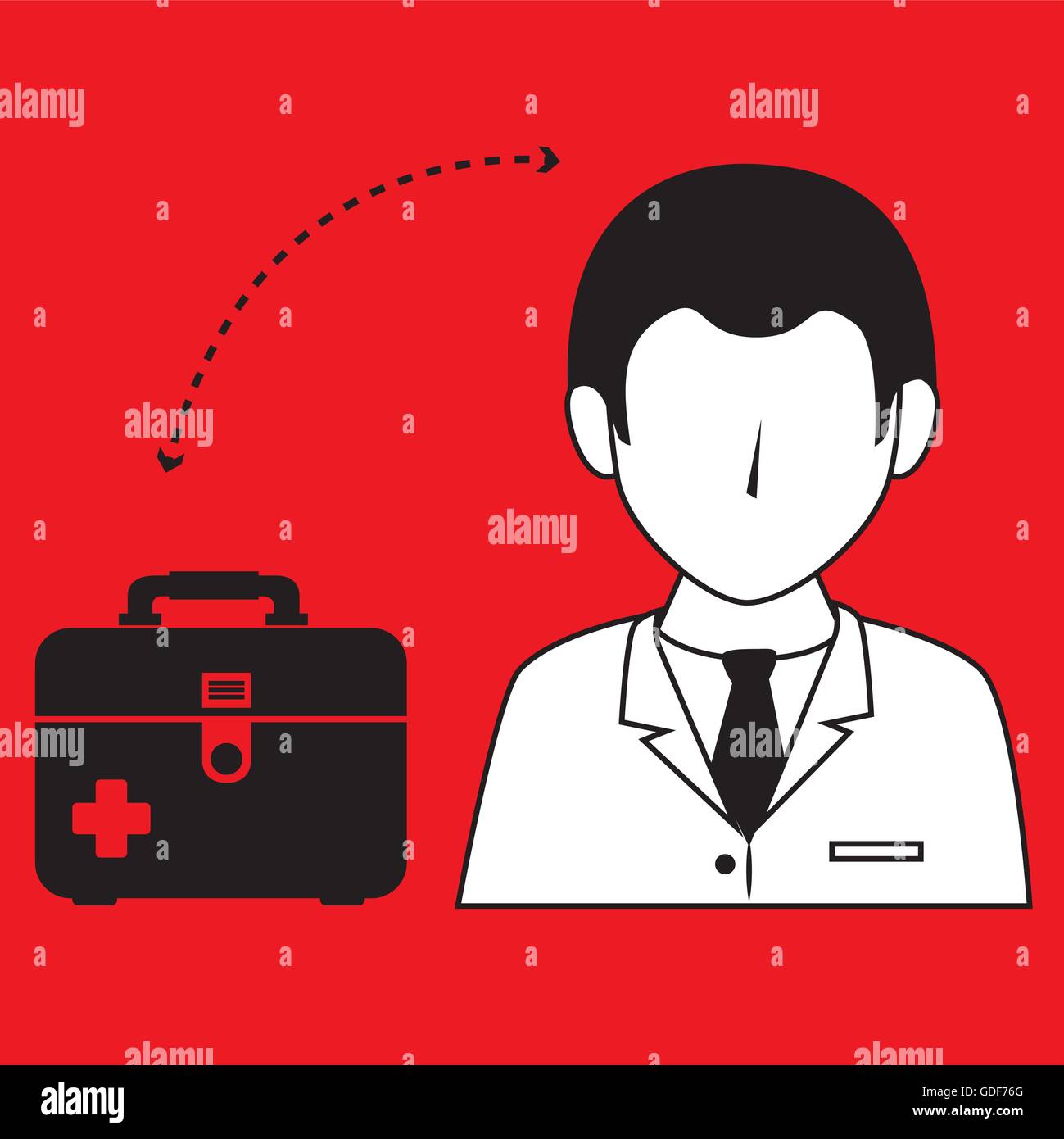 Surgeon bandages Stock Vector Images - Alamy