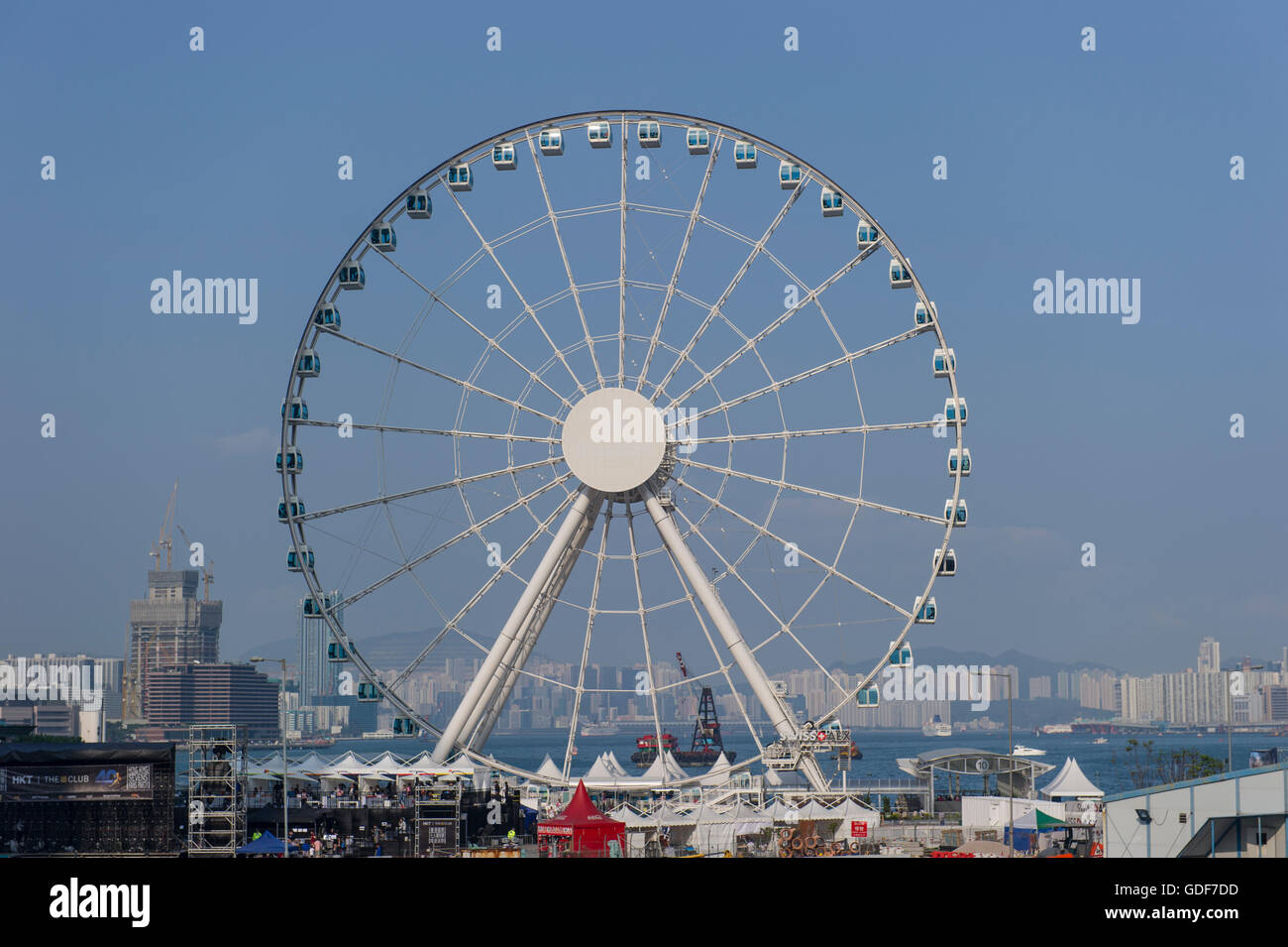 Hong Kong Observation Wheel Stock Photo - Alamy