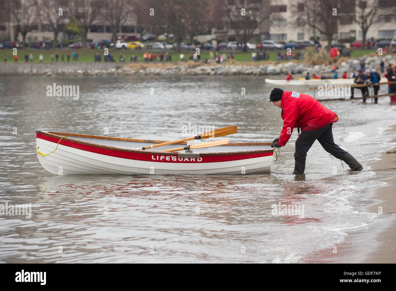 Pushing boat hi-res stock photography and images - Alamy