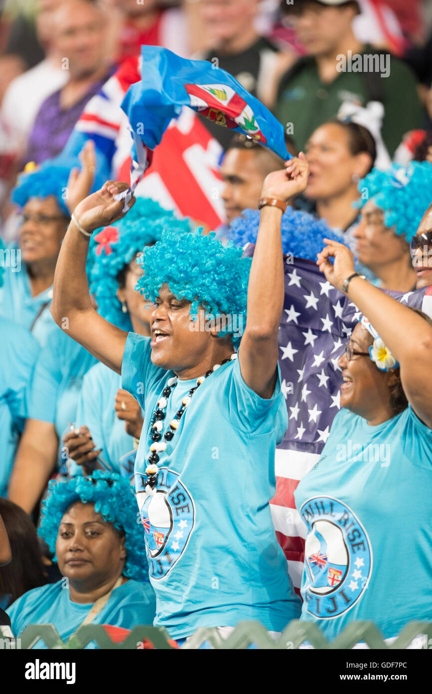 Excited fans cheering sport team hi-res stock photography and images ...