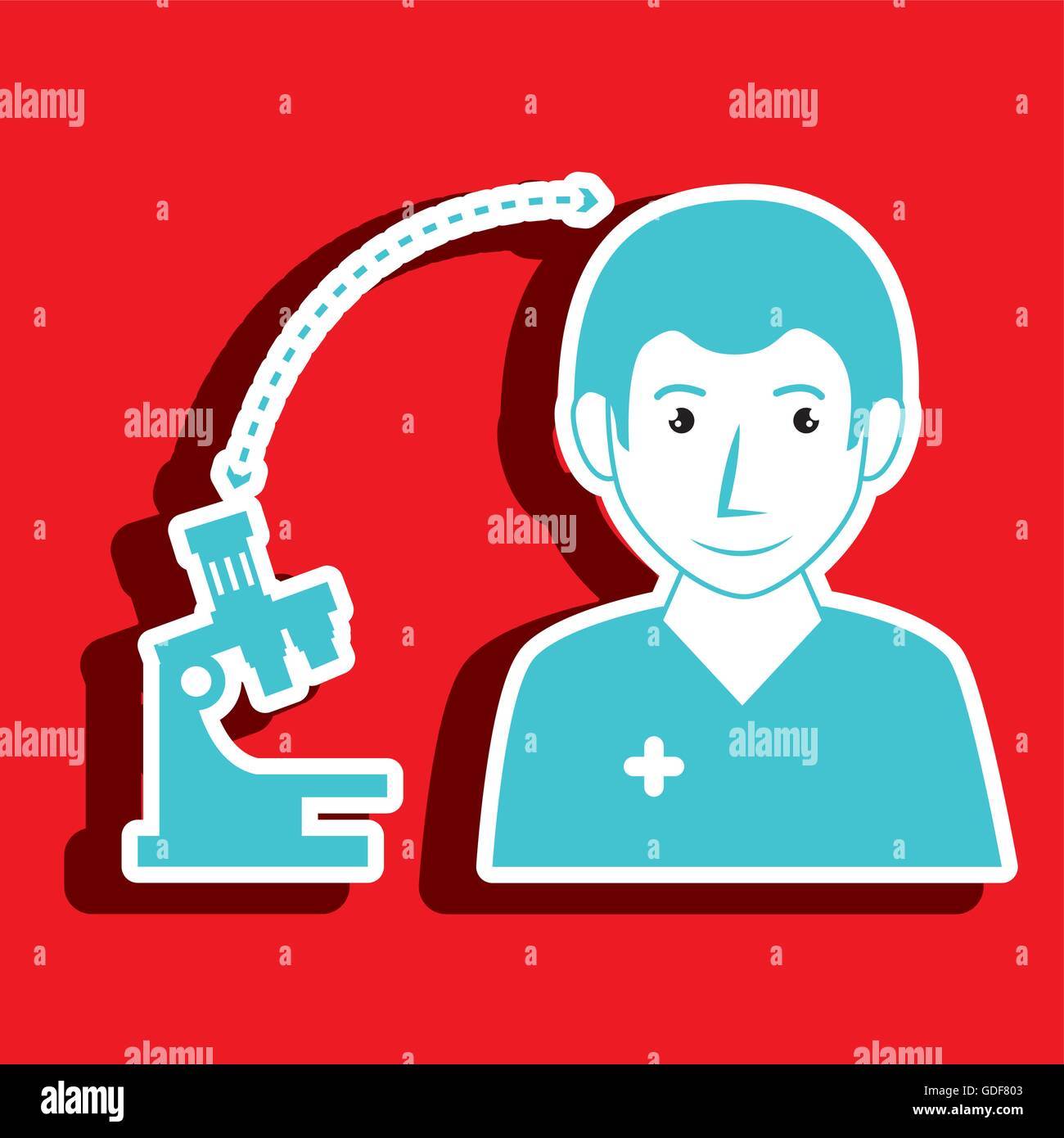 Black microscope samples hi-res stock photography and images - Alamy