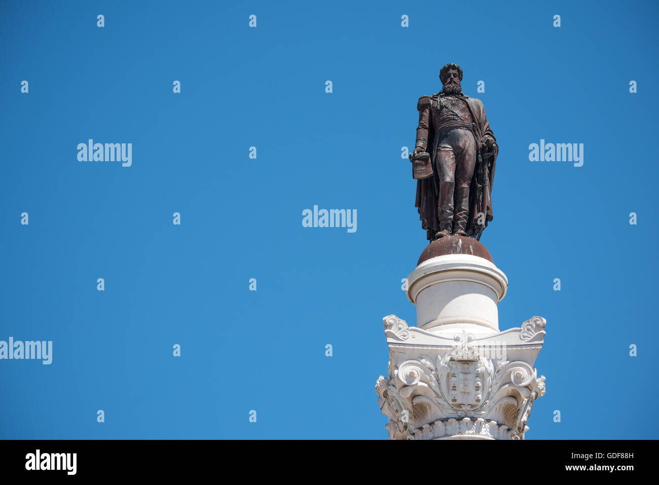 King pedro iv column hi-res stock photography and images - Alamy