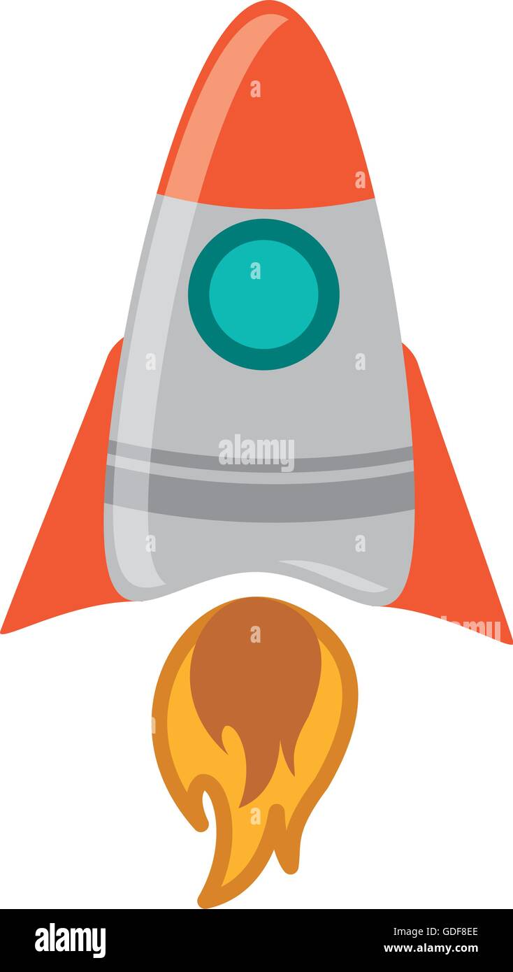 toy rocket icon Stock Vector Image & Art - Alamy