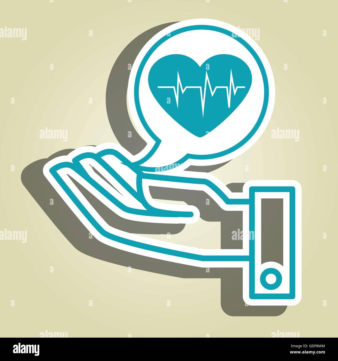 hand service medical person Stock Vector Image & Art - Alamy