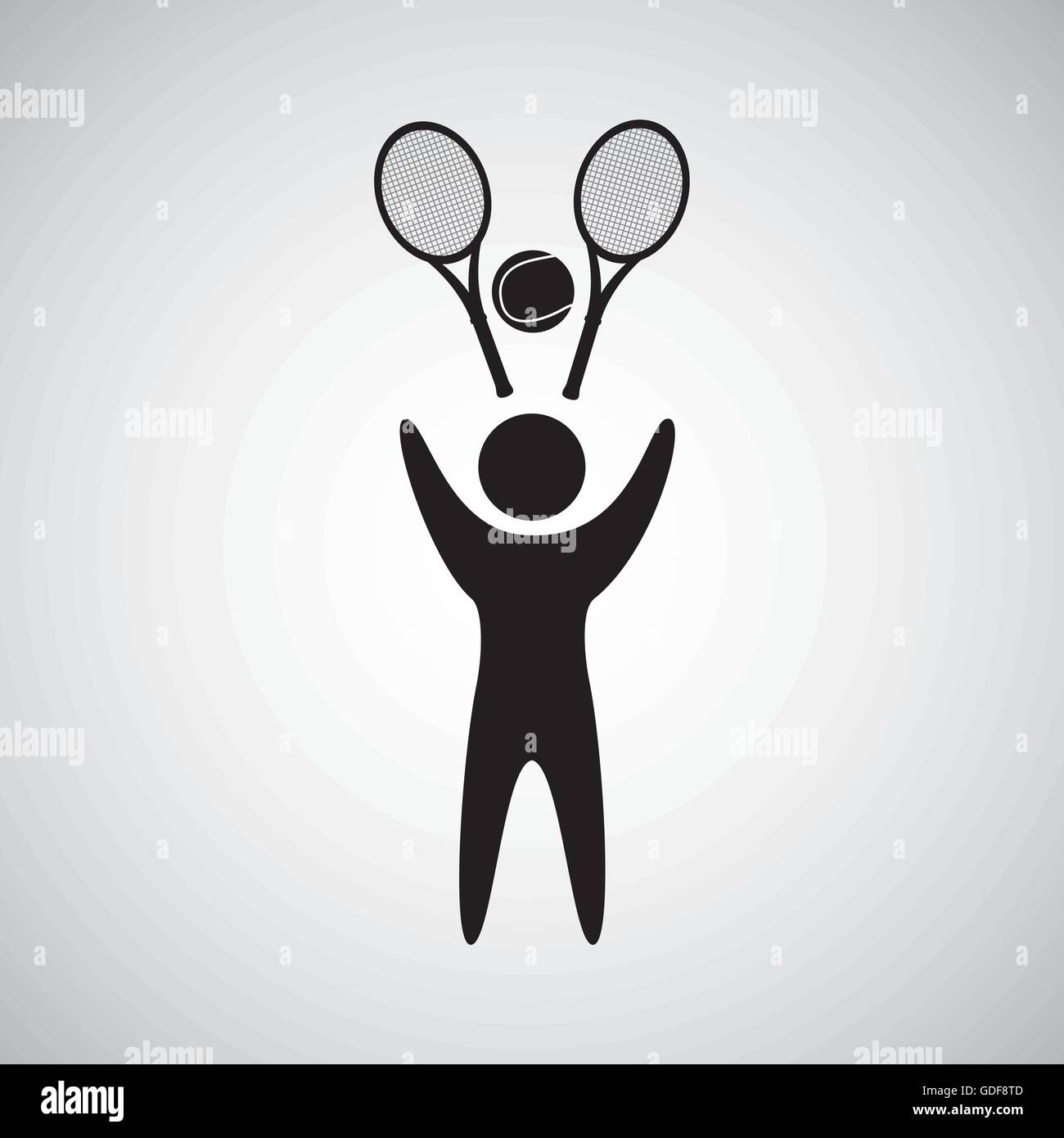 sport tennis people Stock Vector Image & Art - Alamy