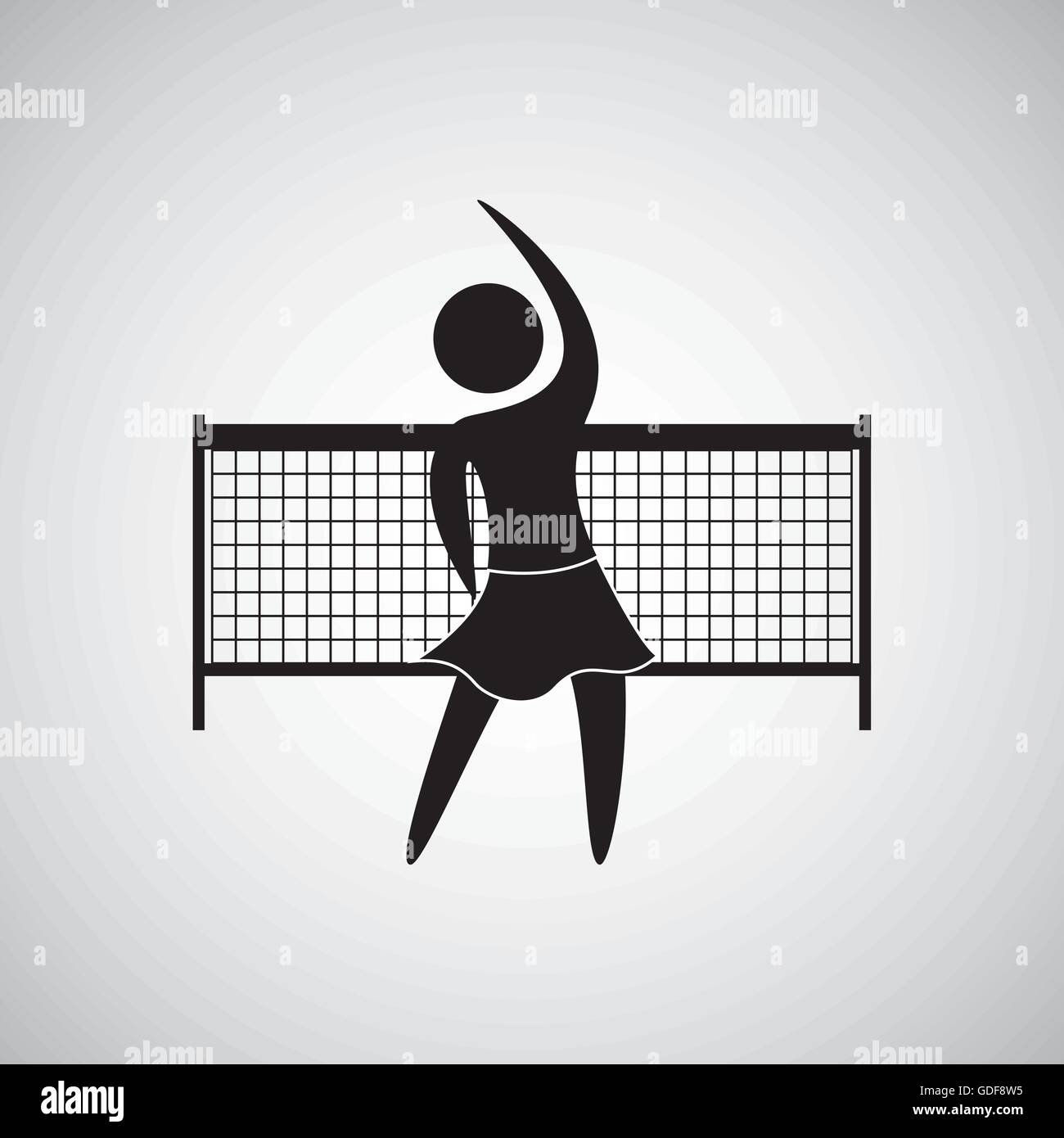 sport tennis people Stock Vector Image & Art - Alamy