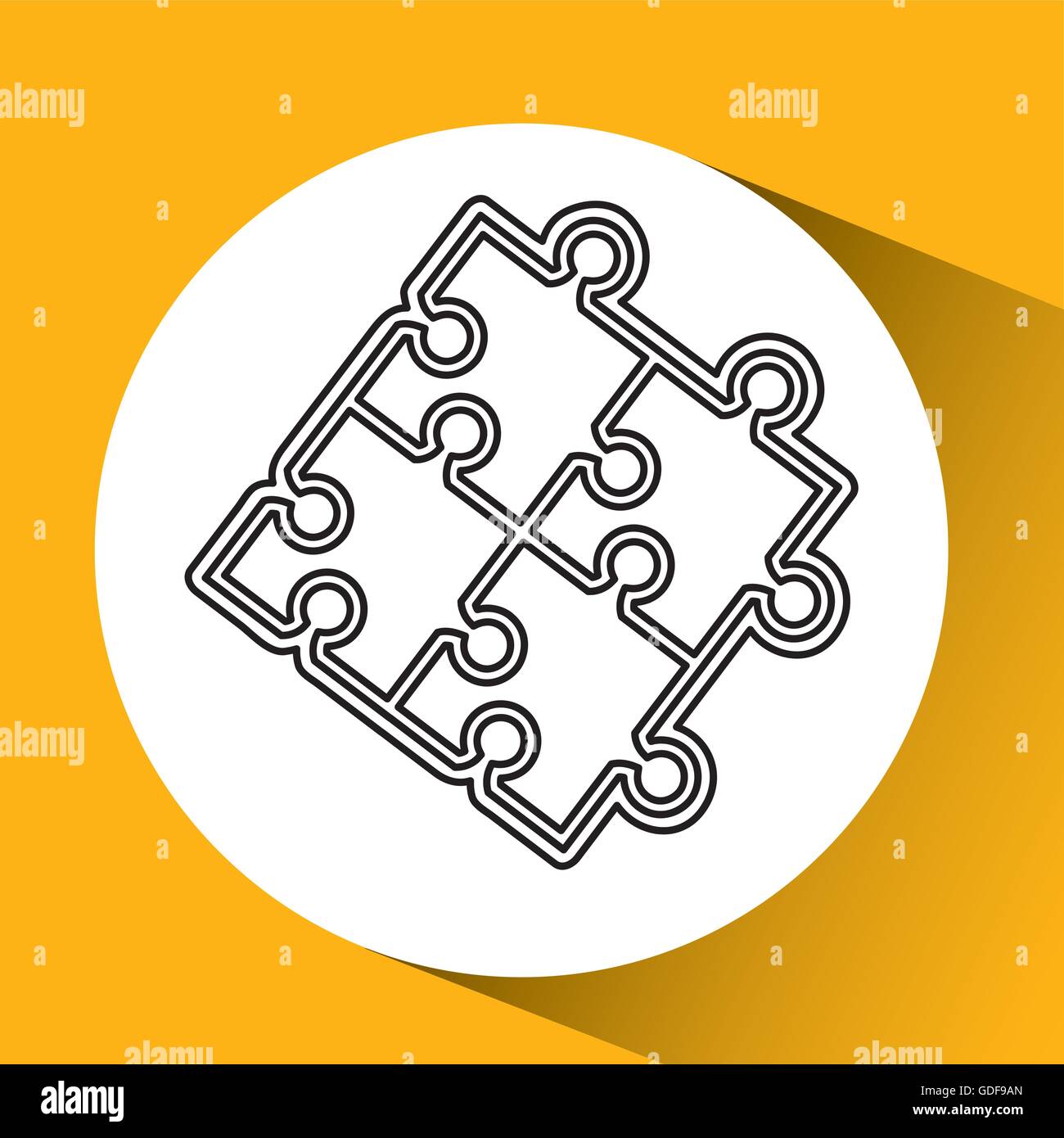 puzzle icon design Stock Vector Image & Art - Alamy