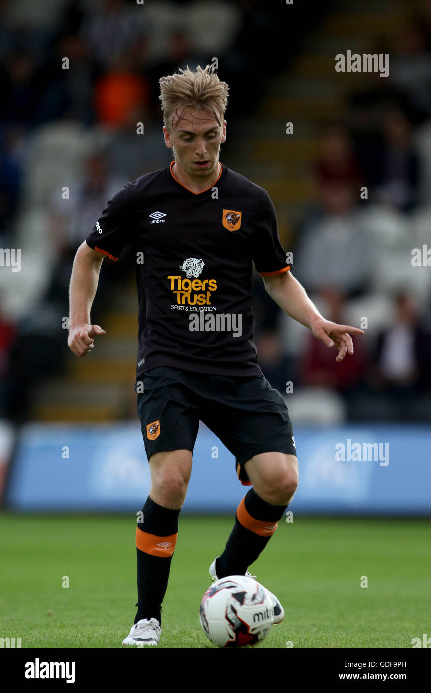 Hull City's Harvey Rodgers during the pre-season friendly match at ...