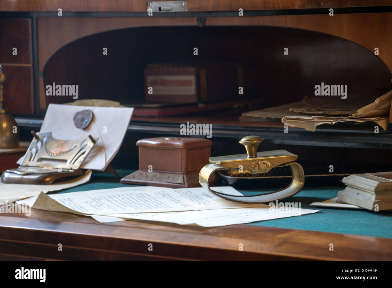 Historic office equipment hi-res stock photography and images - Alamy