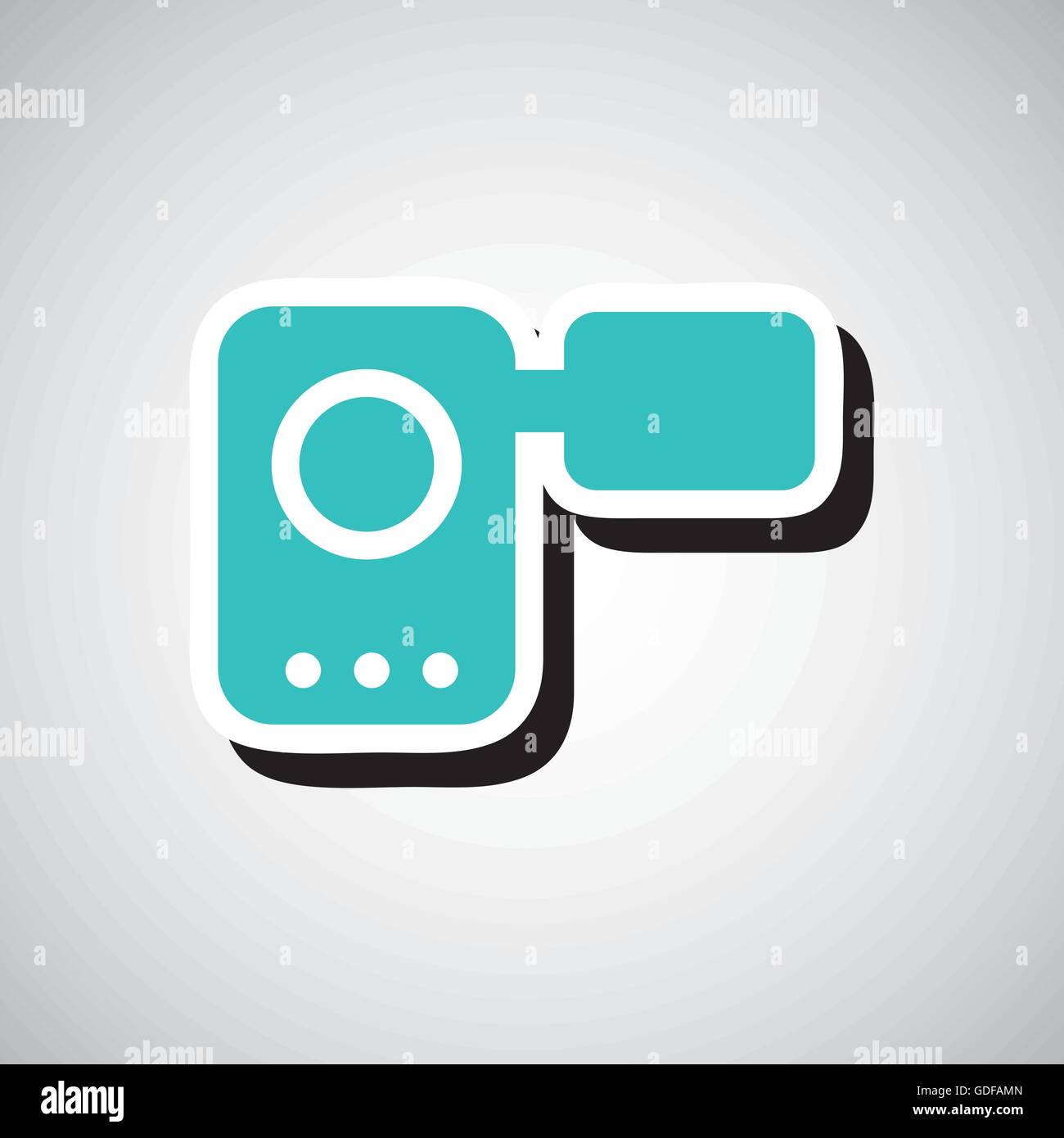 cinema film roll Stock Vector Image & Art - Alamy