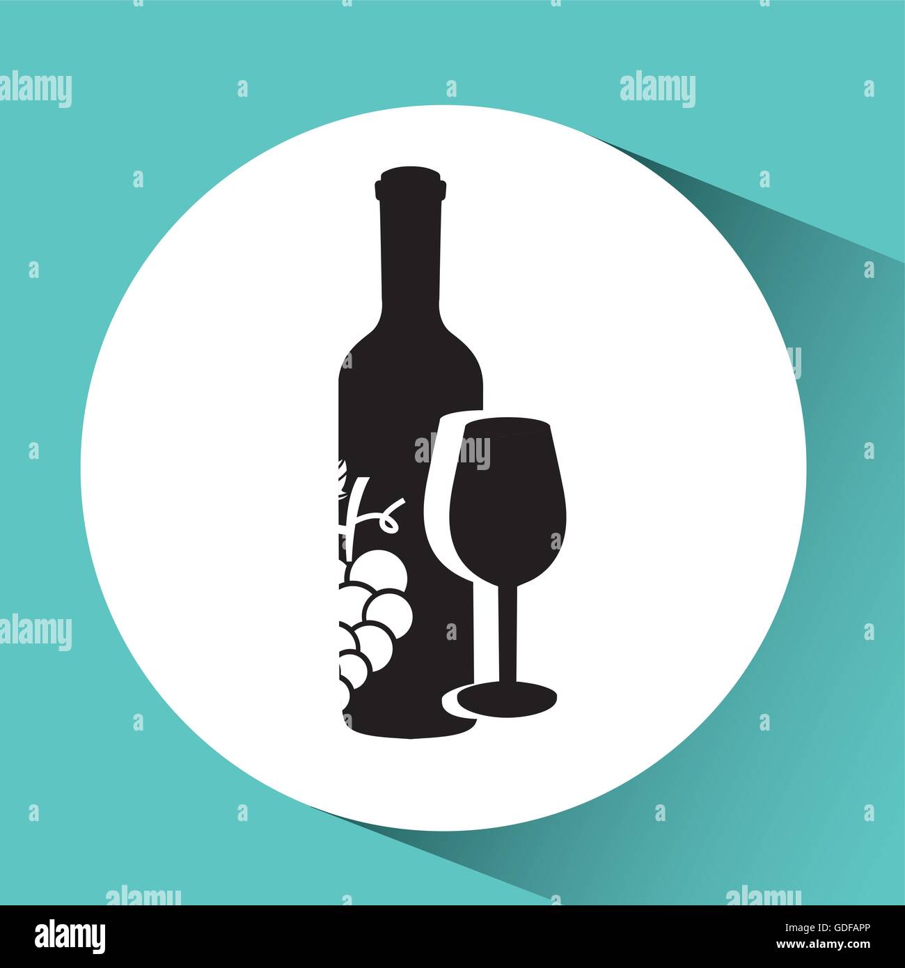 wine grapes design Stock Vector Image & Art - Alamy