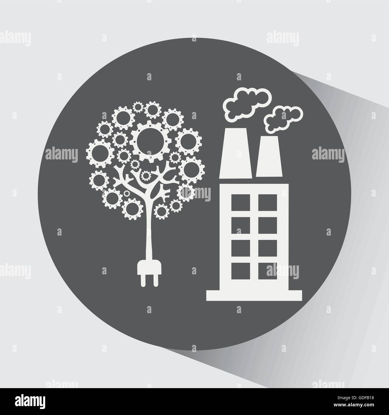 ecological plant design Stock Vector Image & Art - Alamy