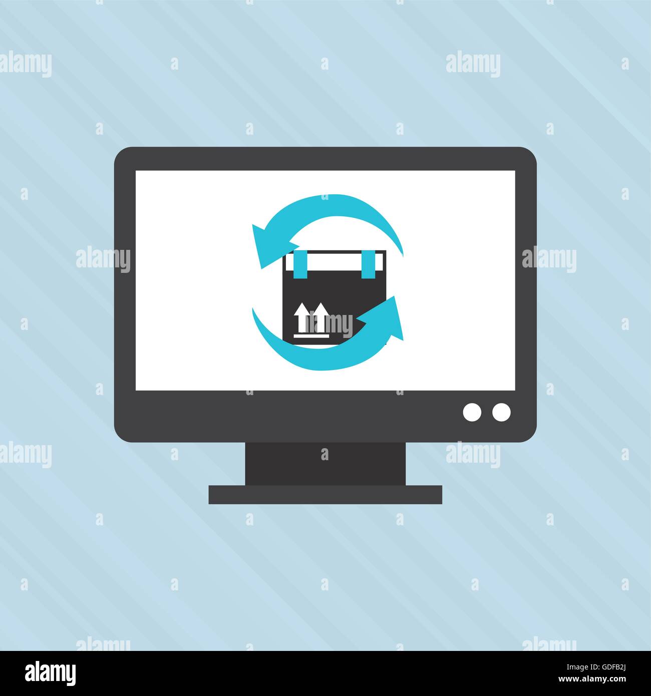 delivery service design Stock Vector Image & Art - Alamy