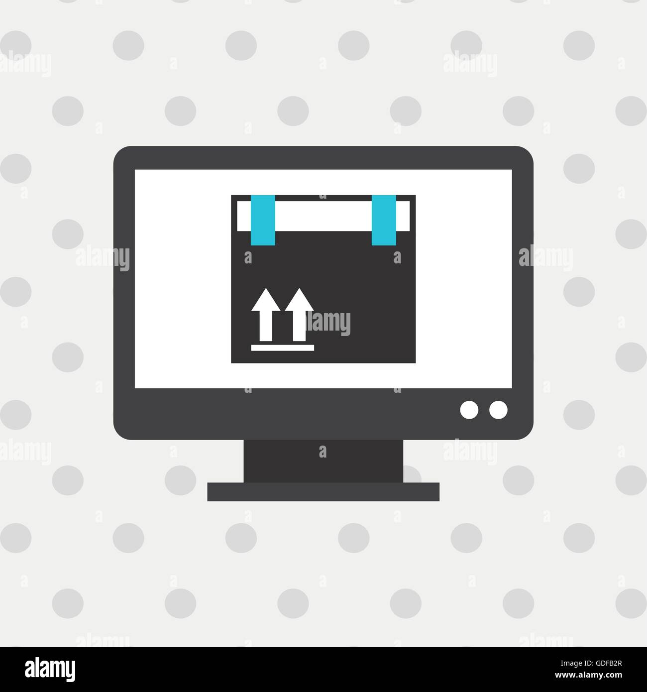 delivery service design Stock Vector Image & Art - Alamy