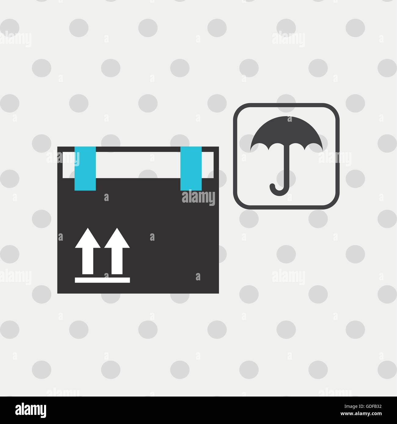 delivery service design Stock Vector Image & Art - Alamy