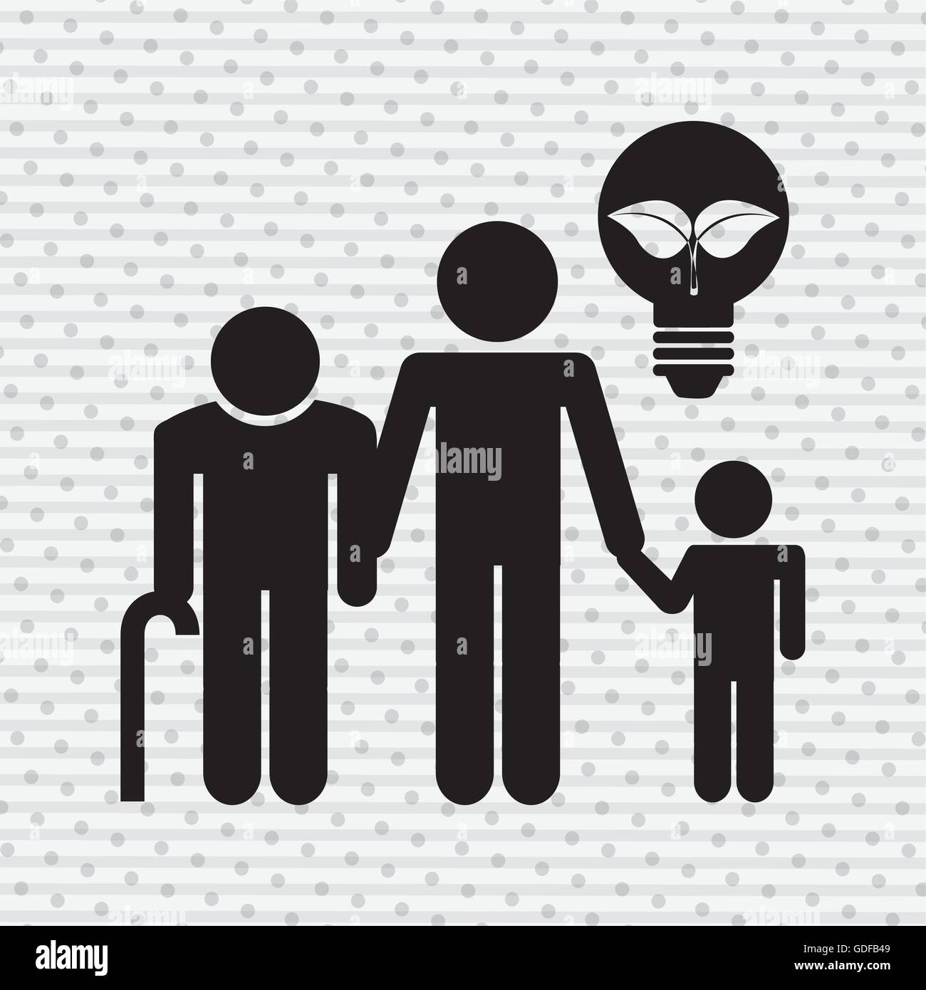 ecological family design Stock Vector Image & Art - Alamy