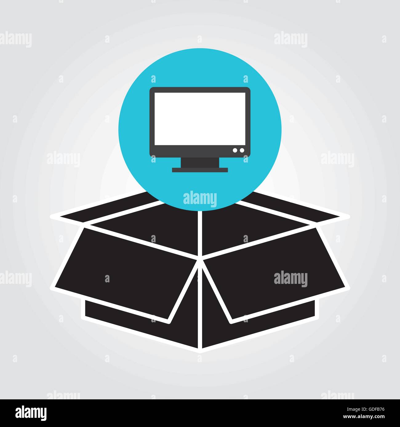 delivery service design Stock Vector Image & Art - Alamy