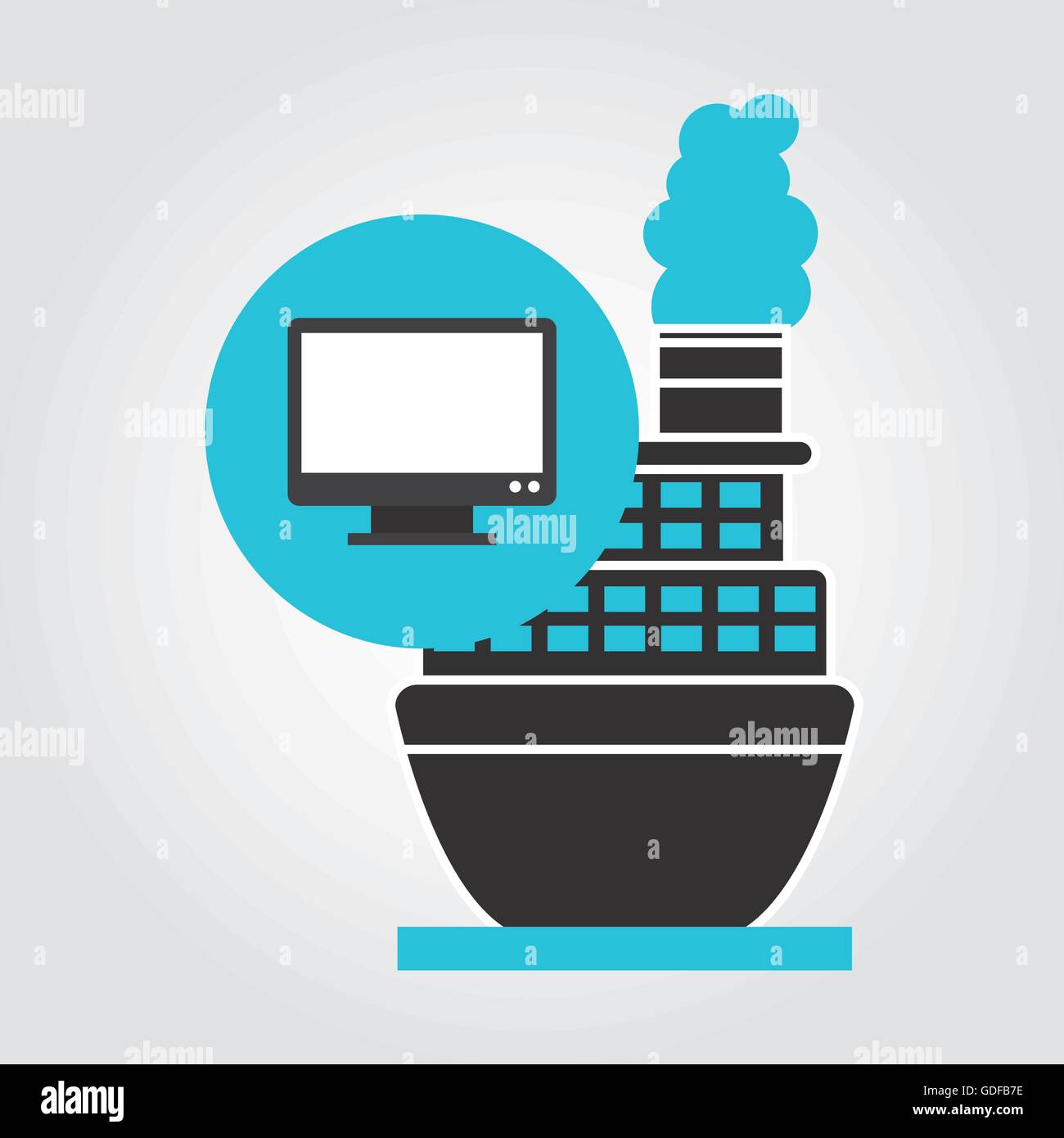 delivery service design Stock Vector Image & Art - Alamy