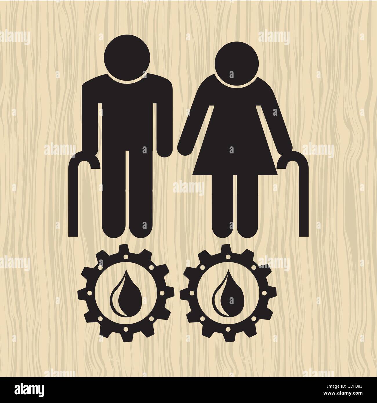 ecological family design Stock Vector Image & Art - Alamy