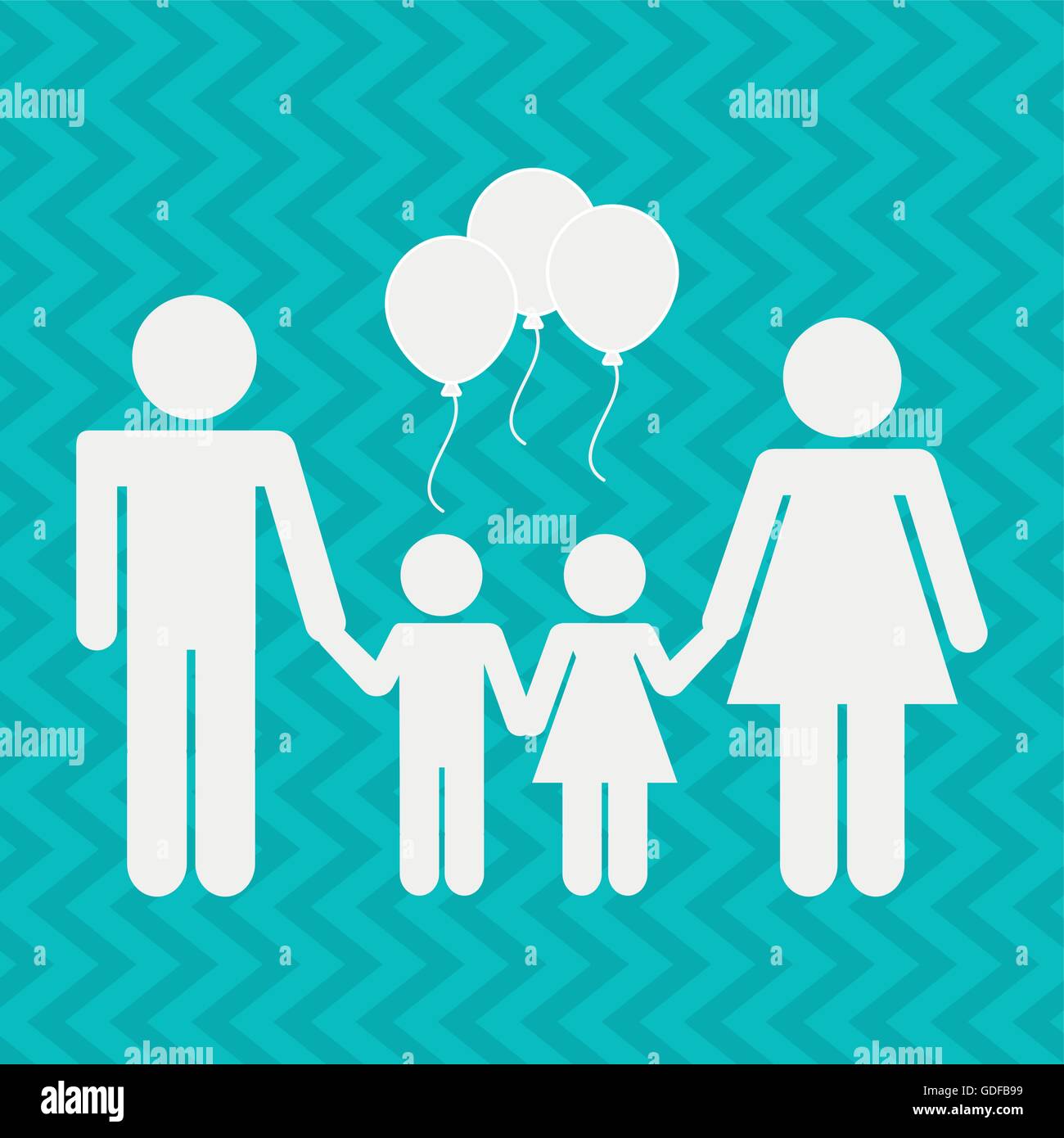family celebration design Stock Vector Image & Art - Alamy