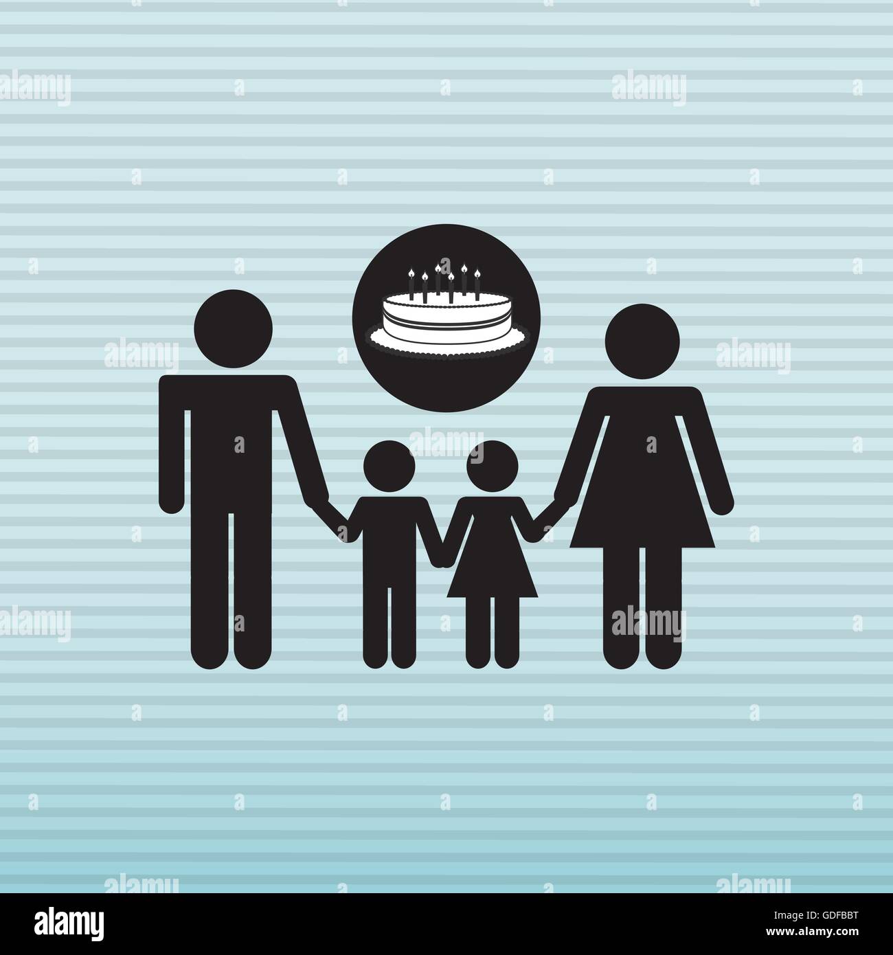family celebration design Stock Vector Image & Art - Alamy